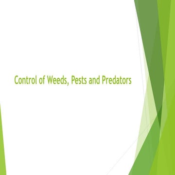 Control of Weeds, Pests and Predators (1).pptx