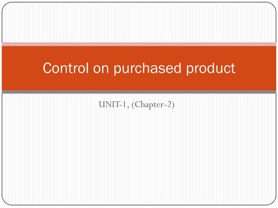 Industrial buying decision process | PPTX | Business Administration ...