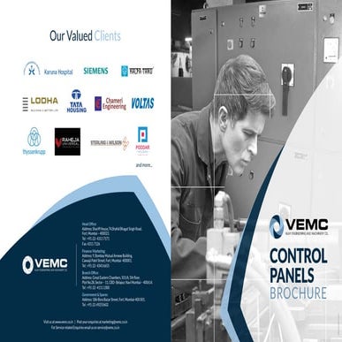 CONTROL PANELS BROCHURE | VEMC | PPT