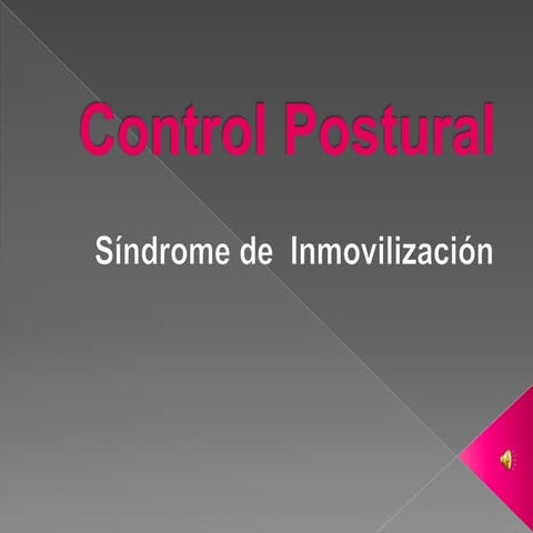 Control postural | PPT