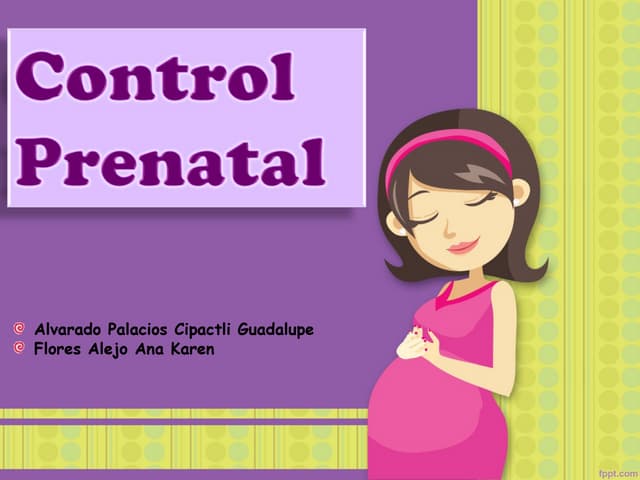 Control prenatal