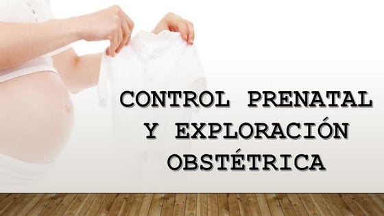 Control Prenatal.pptx................................ | PPTX | Pregnancy | Reproductive Health