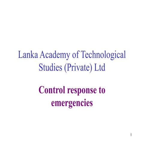 Control Response to Emergencies etc..ppt