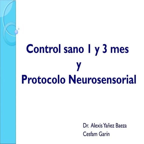 ESCALA DE DESARROLLO INFANTIL - EDI PEDIATRIA | PPTX