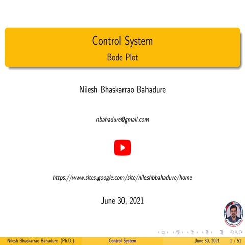 Control system bode plot | PDF