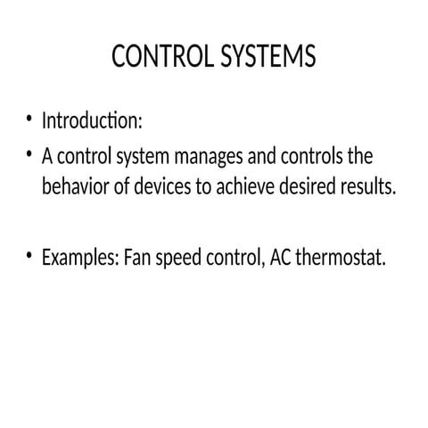 Control_Systems_Weak_Students_Power point presentation | PPTX