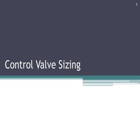 Valvula masoneilan handbook for control valve sizing | PDF