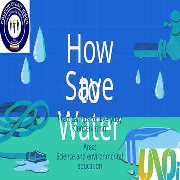 Water conservation ppt | PPTX