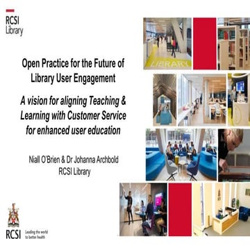 Open Practice for the Future of Library User Engagement | PPT