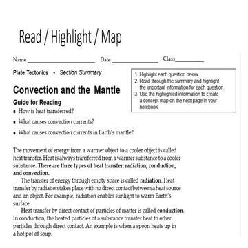 Convection in the Mantle | PDF