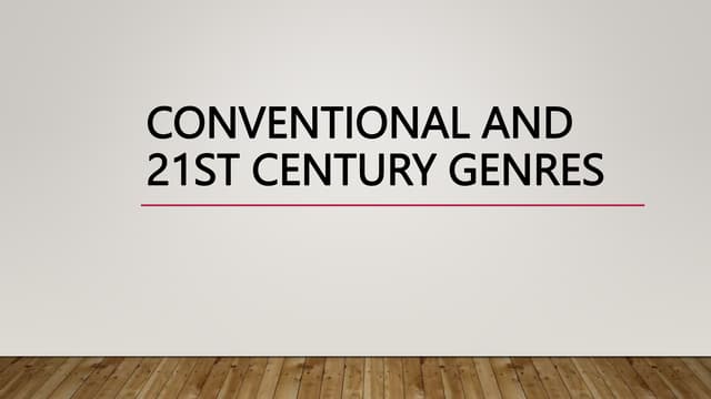 Literary Genre on Creative Multimedia Presentation.pptx