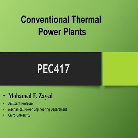 Conventional Thermal Power Plants_PEC417_Rankine Cycle.pptx