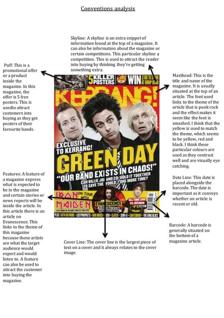 Magazine cover flatplan | PDF