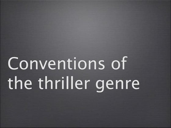 Conventions of the Fantasy genre | PPTX | Fantasy | Genres