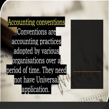 conventions.pptx it includes the conventions and bsic accounting terms ...