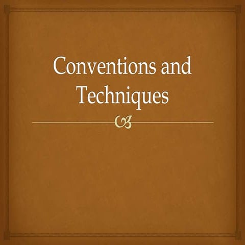 Conventions and terminology | PPTX