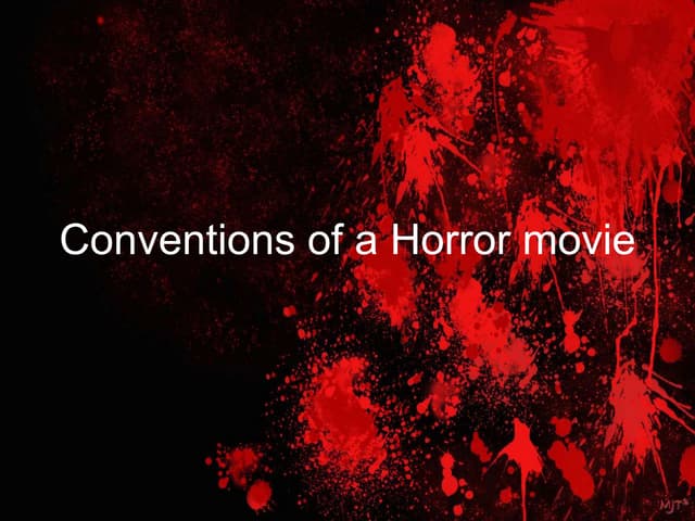 Horror film script | DOCX | Horror | Genres
