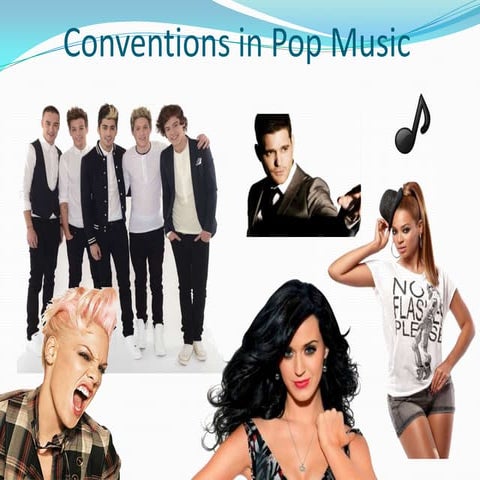 Codes and conventions of pop music | DOCX