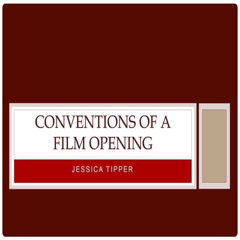 Four types of title sequences | PPTX