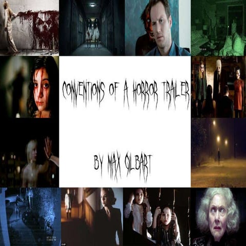 Conventions of a Horror Trailer | PPTX