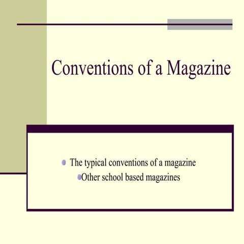 Photo shoot for magazine cover | PPT