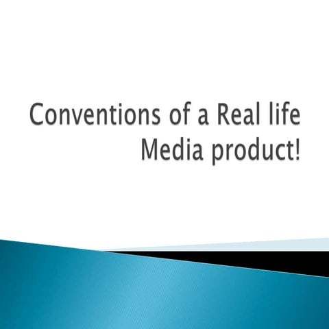 Conventions of a poster | PPTX