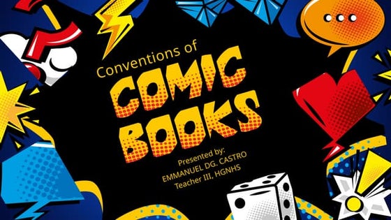 Elements of a Comic - | PPTX | Comic Books | Collecting