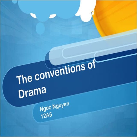 Conventions of drama | PPT