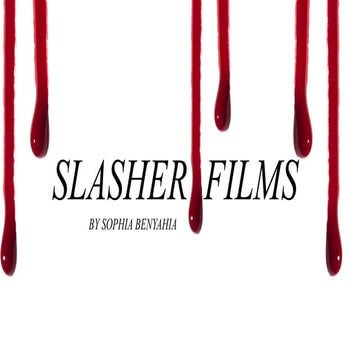 Conventions of slasher films | PPT