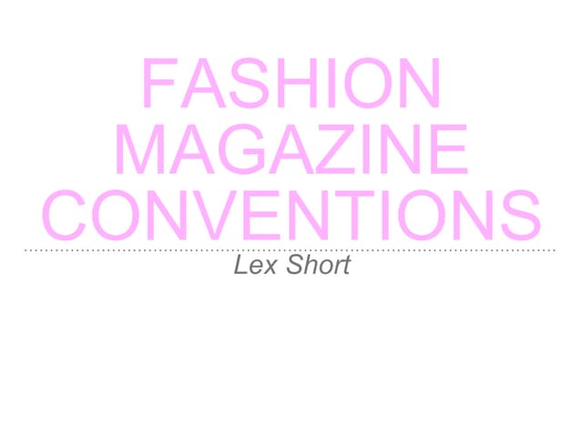 What are pugs and puffs on magazines | PPTX