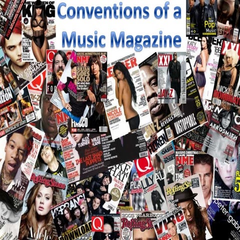 Conventions of a Music Magazine | PPTX