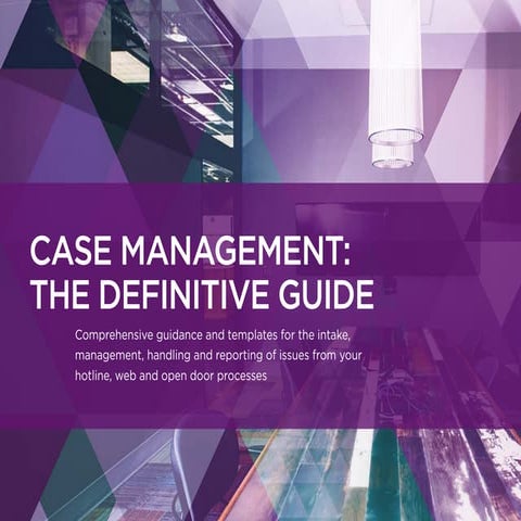 Convercent Case Management Guide | PDF | Business Administration | Business