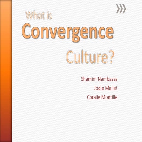 Convergence | PPTX
