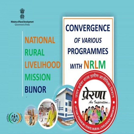 CONVERGENCE AND NRLM PPT BIJNOR UP GOVT. | PPT
