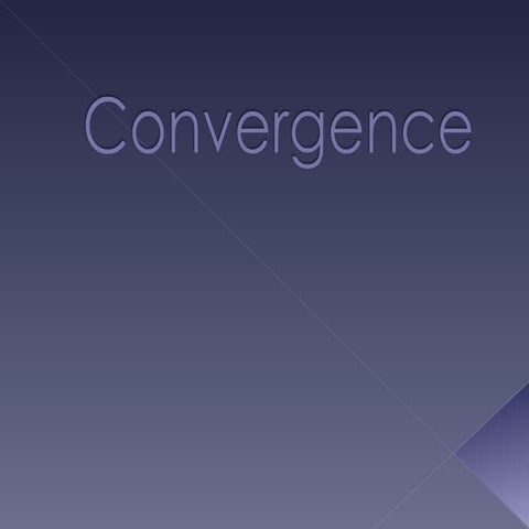 Convergence Sk | PPT