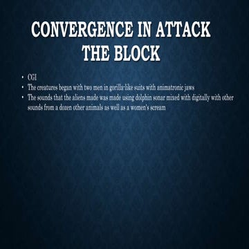 Convergence and synergy | PPTX