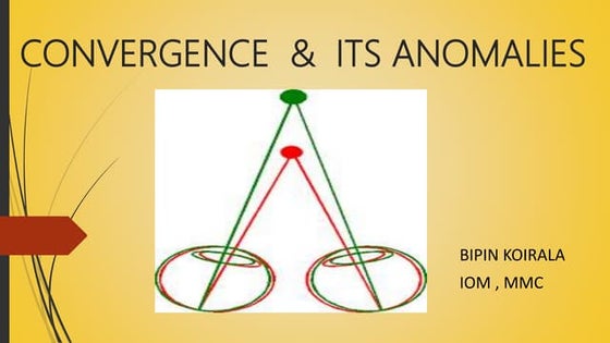 Near point of convergence | PPT
