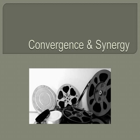 Synergy and Convergence | PPTX