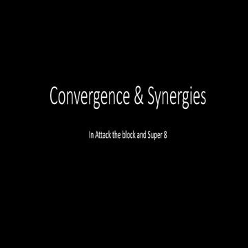 Synergy and Convergence | PPTX