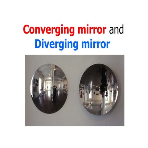 Converging Mirror And Diverging Mirror | PPT