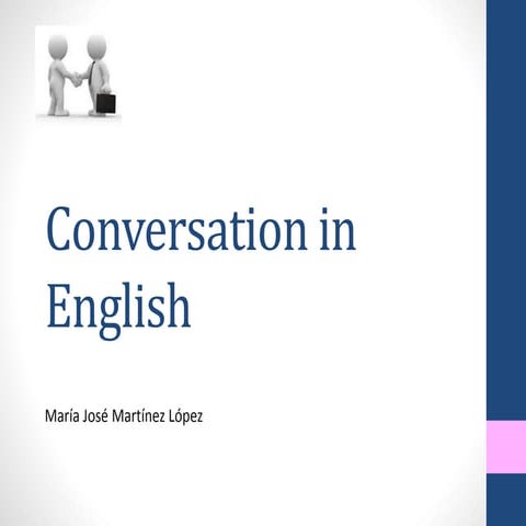 Conversation. Encarni Ruiz | PPT
