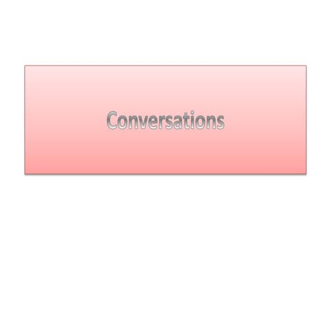 Conversations | PPTX