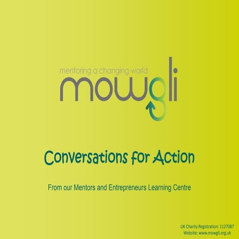 Conversations for Action | PPTX