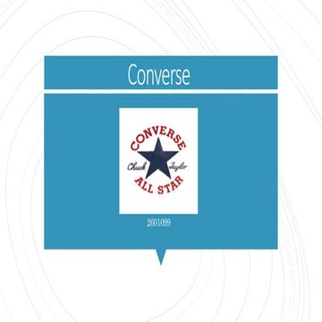 Converse | PPTX