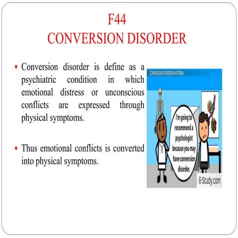 Conversion and dissoociative disorder.pptx
