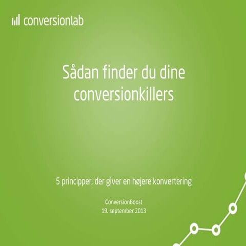 Sådan finder du dine conversionkillers | PDF