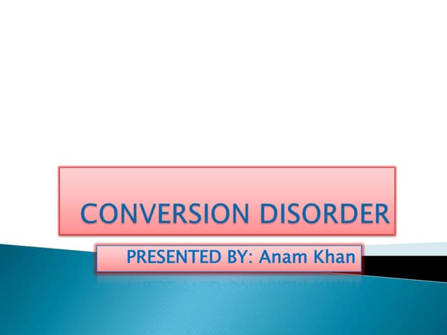 Body Dysmorphic Disorder | PPTX