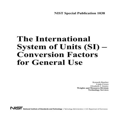 Conversion factors | PDF