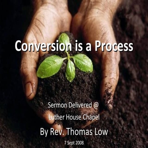 Conversion Is A Process | PPT