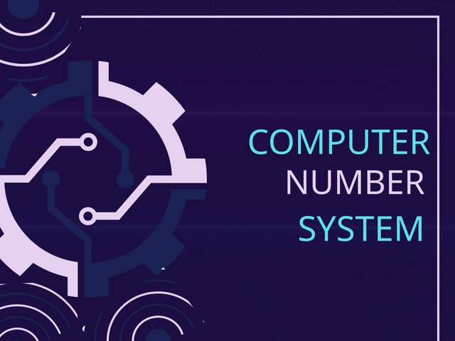 Computer Number System, Conversion And Identification | Ppt